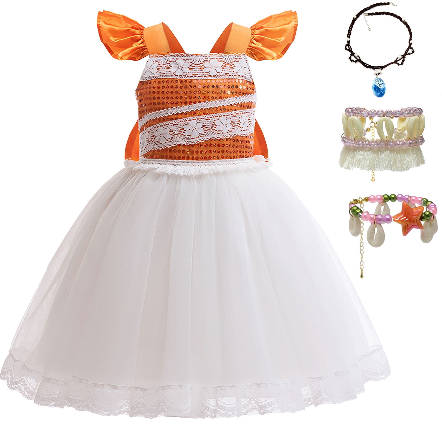 Little Girls Adventure Costumes Princess Dress Up Halloween Outfit Kids ...