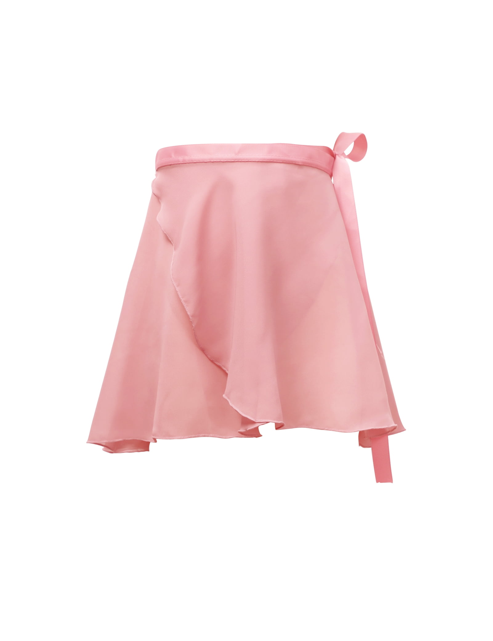 Daydance Little Girls Ballet Wrap Skirt, Lightweight Chiffon ...