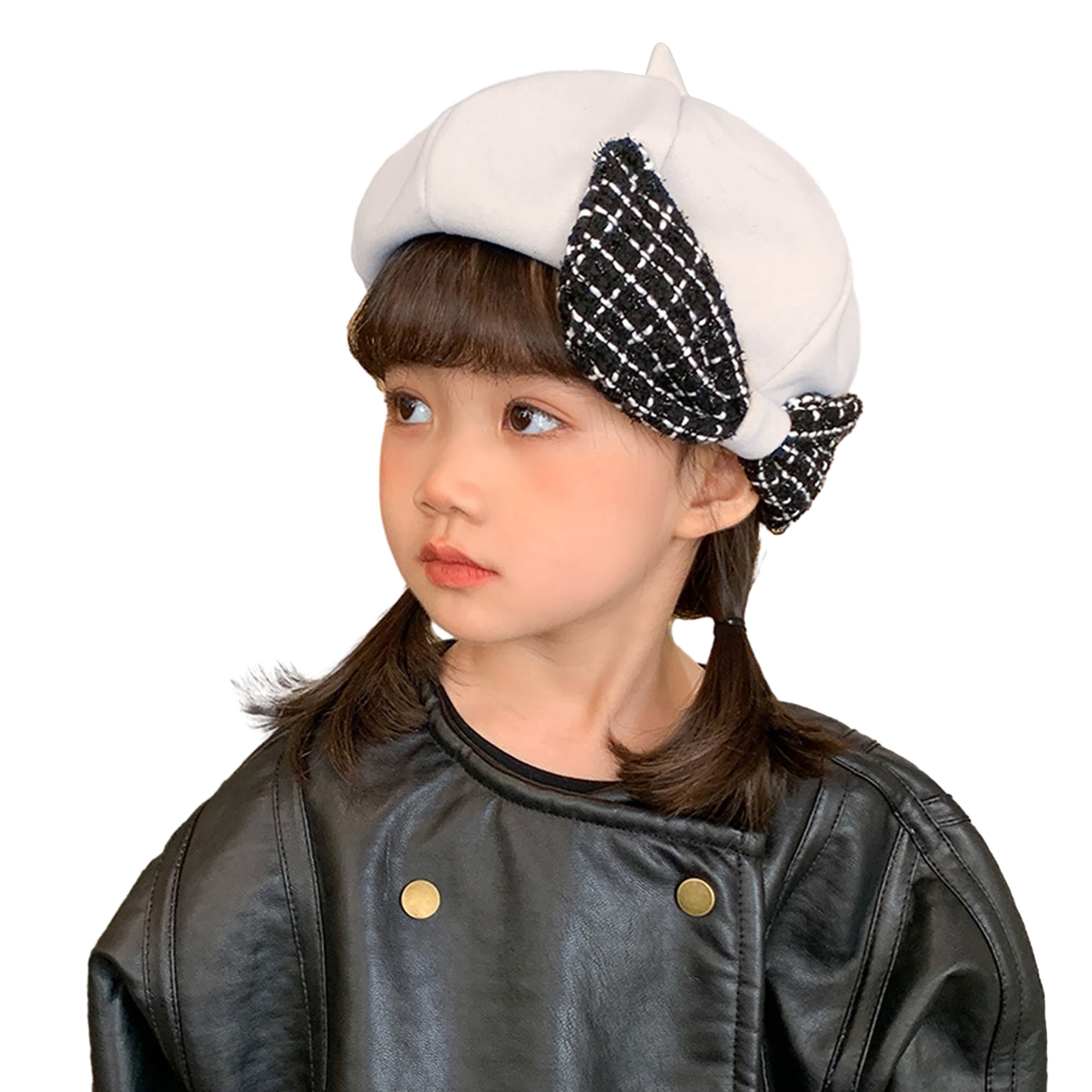 Little Girls Beret Hats French Style Fall Winter Warm Artist Hats ...