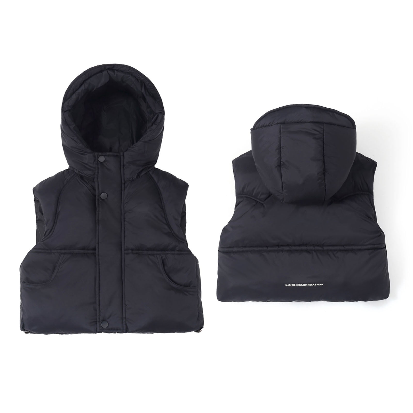 Little Girls Boys Puffer Vest Kids Girls Winter Vest Cute Jackets ...