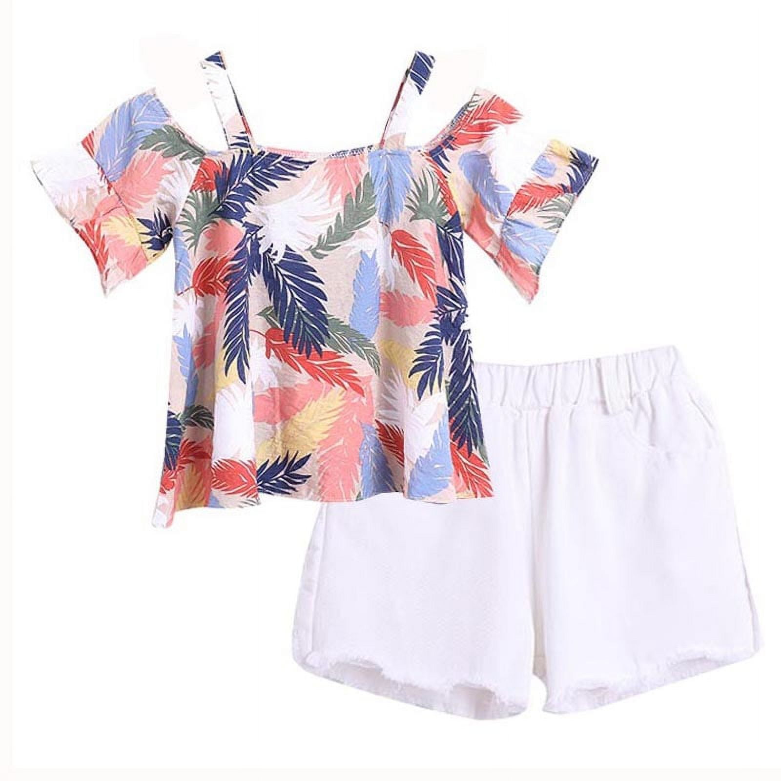 Little Girls Clothes & Toddler Girls Outfit Summer Girls T-Shirt and ...
