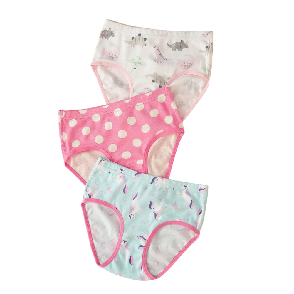 Little Girls Cotton Brief Underwear Toddler Baby Panties Kids Briefs, 3 ...