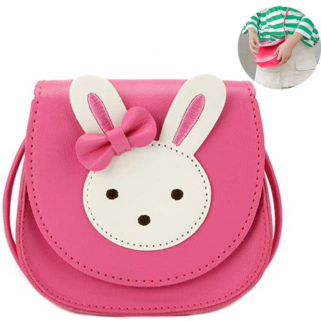 Little Girls Crossbody Purses for Kids - Toddler PU Shoulder Handbags ...