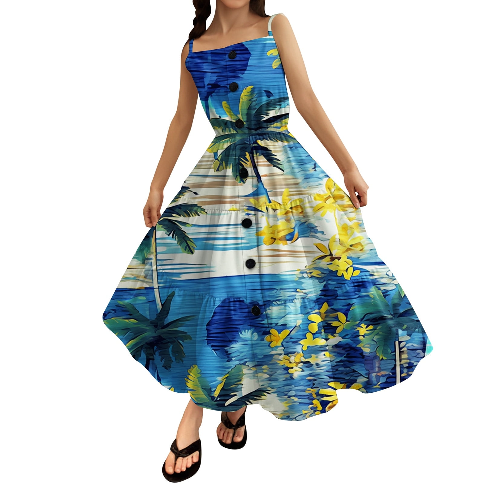 Little Girls Dresses 13-14 Years Beach Vacation Clothes Tie Dye ...
