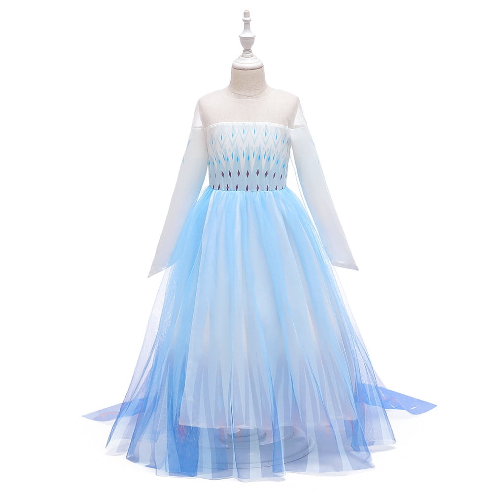 Rongking Ice Snow Queen Girls Fancy-Dress Costume for Child Girls 160/9 ...