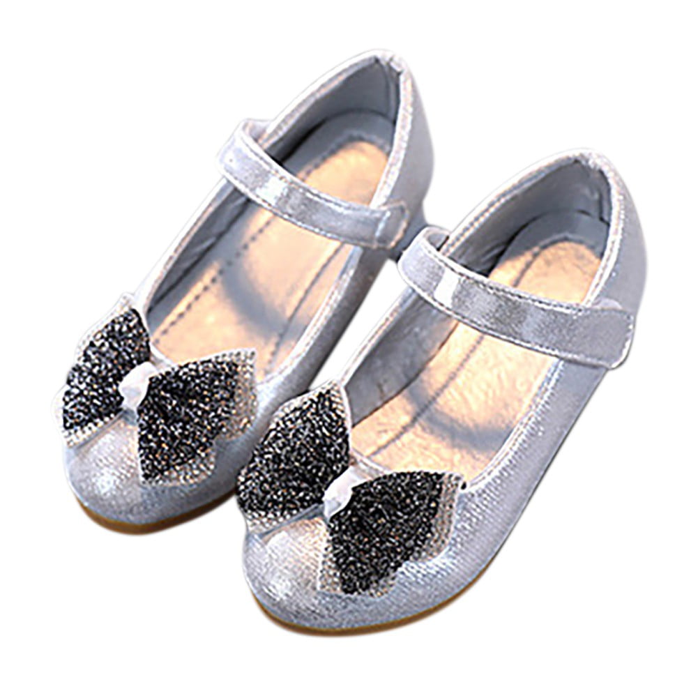 Little Girls Fashion Princess Shoes Flower Decoration High Heeled ...