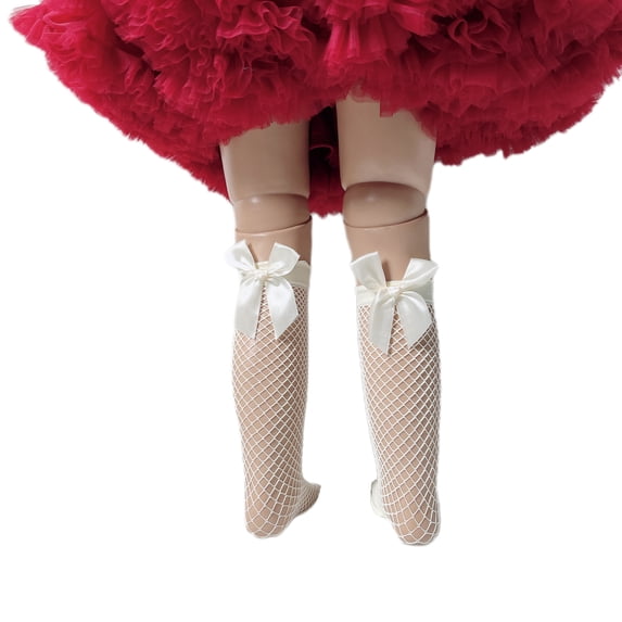 Little Girls Fishnet Socks, Cute Sweet Mesh Lace Knee High Socks with ...