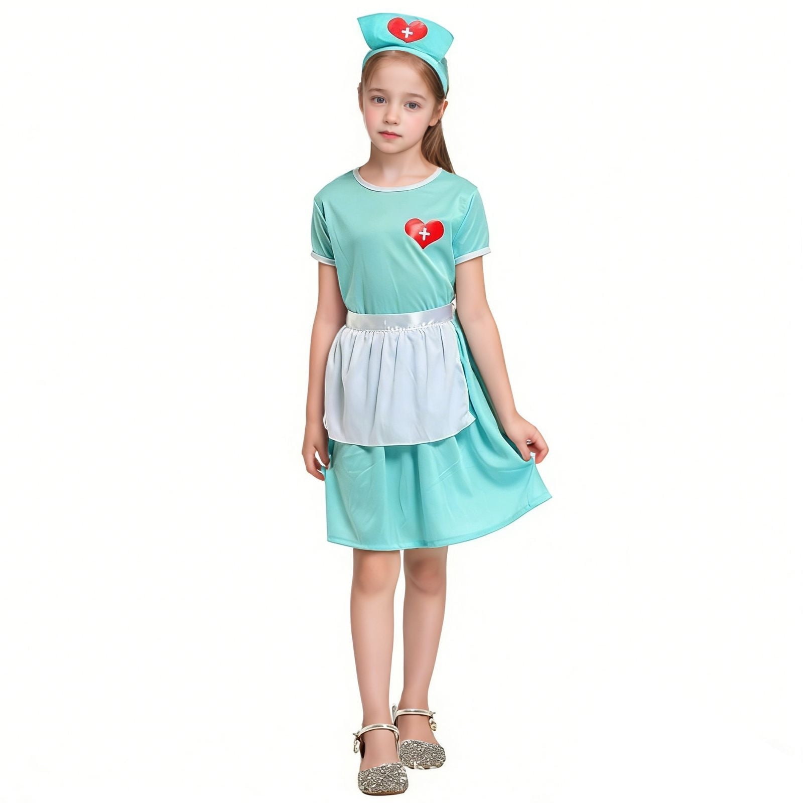 Little Girls Kids Doctor Role Pretend Outfit With Sets Clothes ...