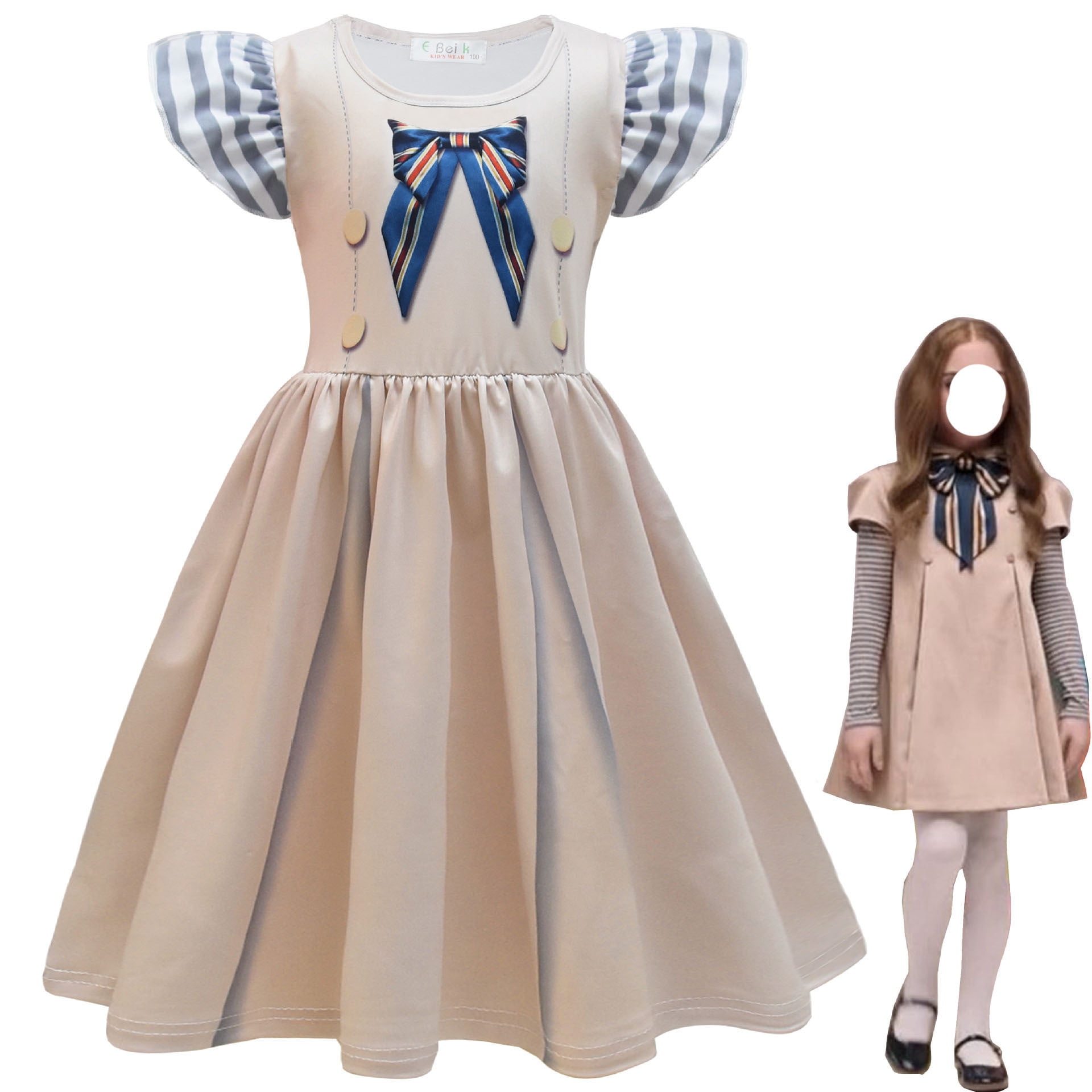 Little Girls MEGAN Cosplay Costume Dress Halloween Party Outfits ...