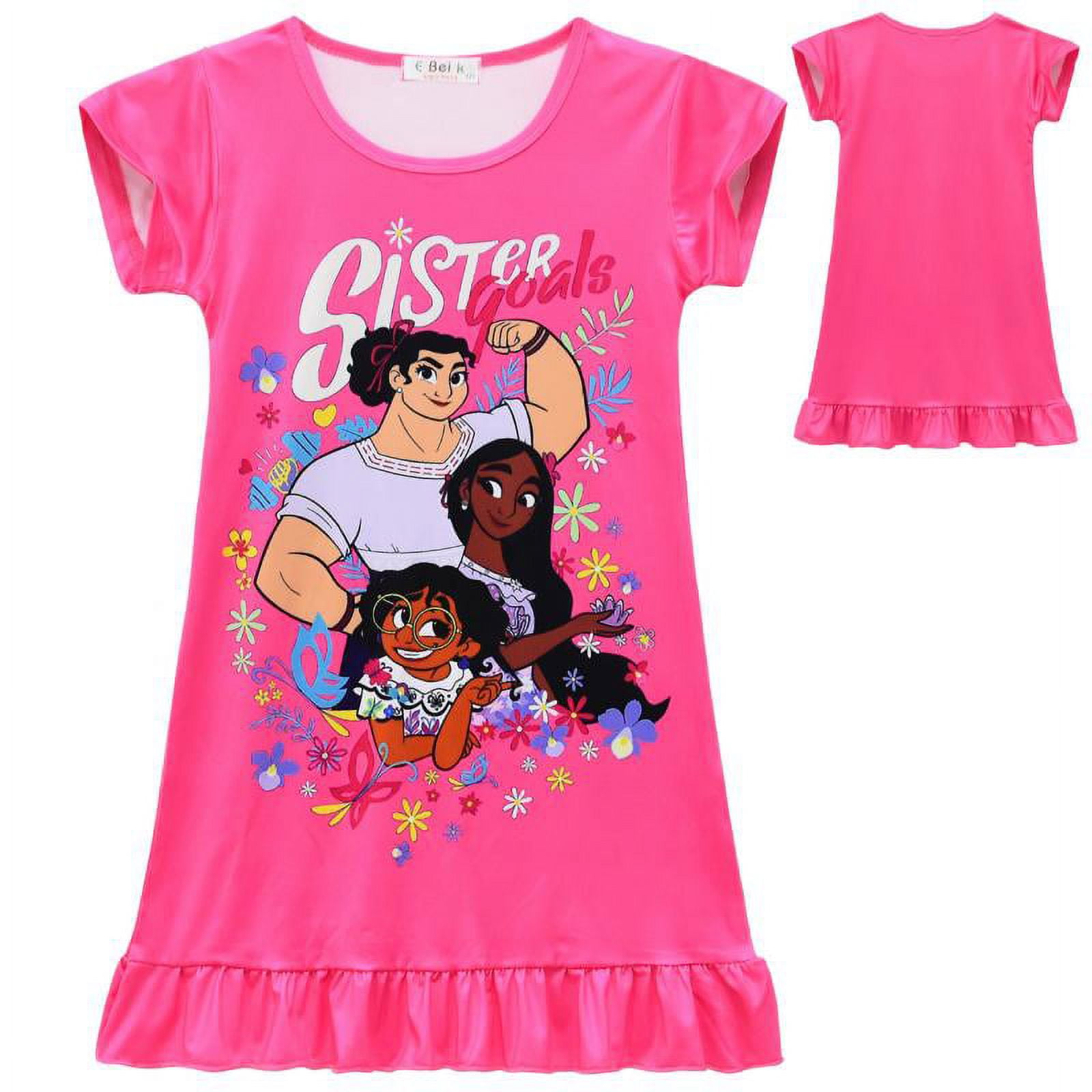 Little Girls Mirabel Princess Dress Up Toddler Summer Casual Dress ...