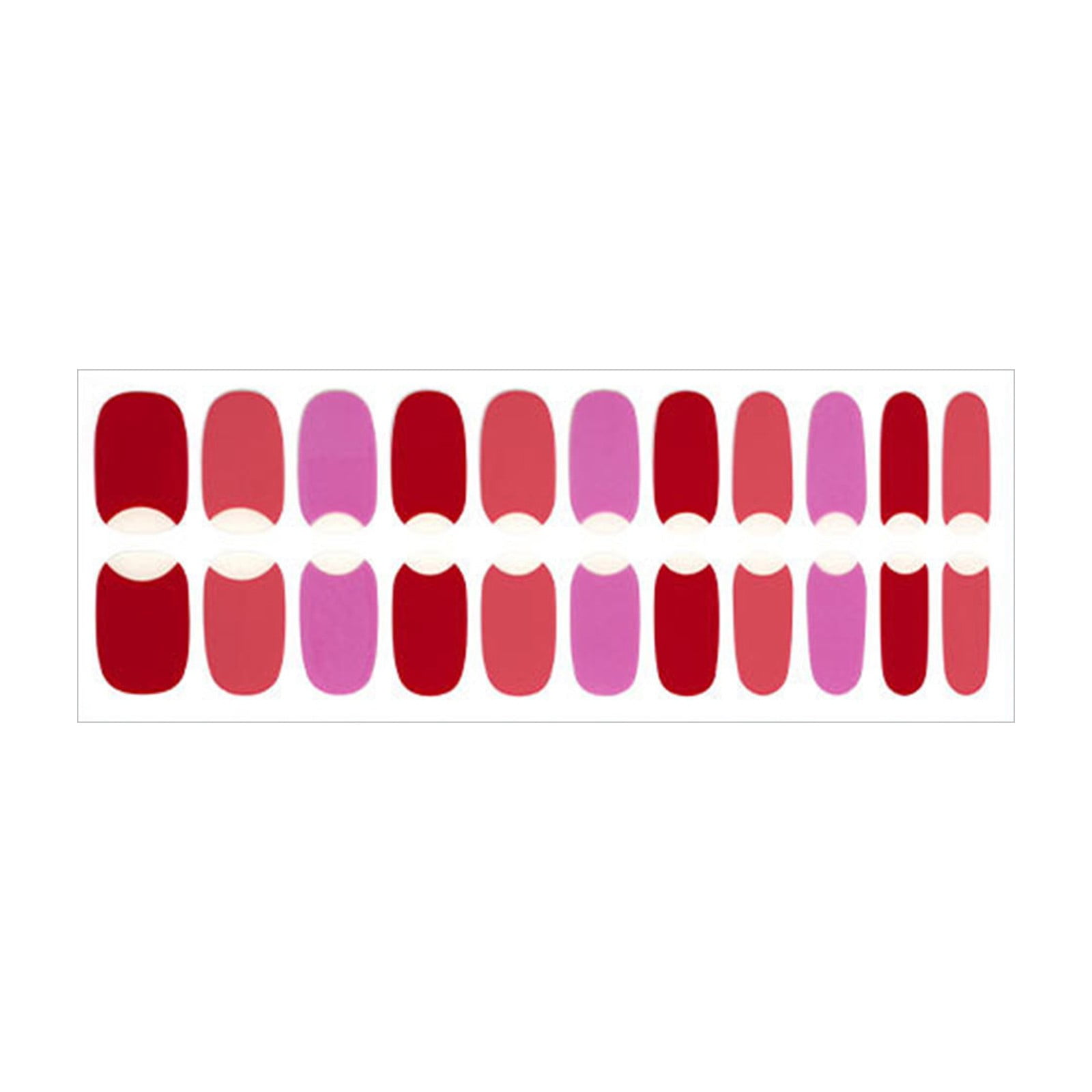 Little Girls Nails Stuff Heart Stickers for Nails Color Street Nail ...