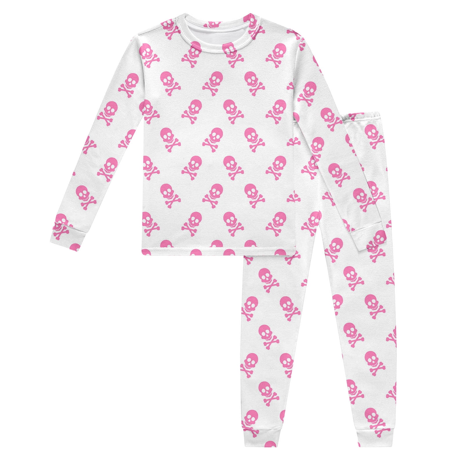 Little Girls Outfits Sets Pajama Long Sleeve Pants Pumpkin Print ...
