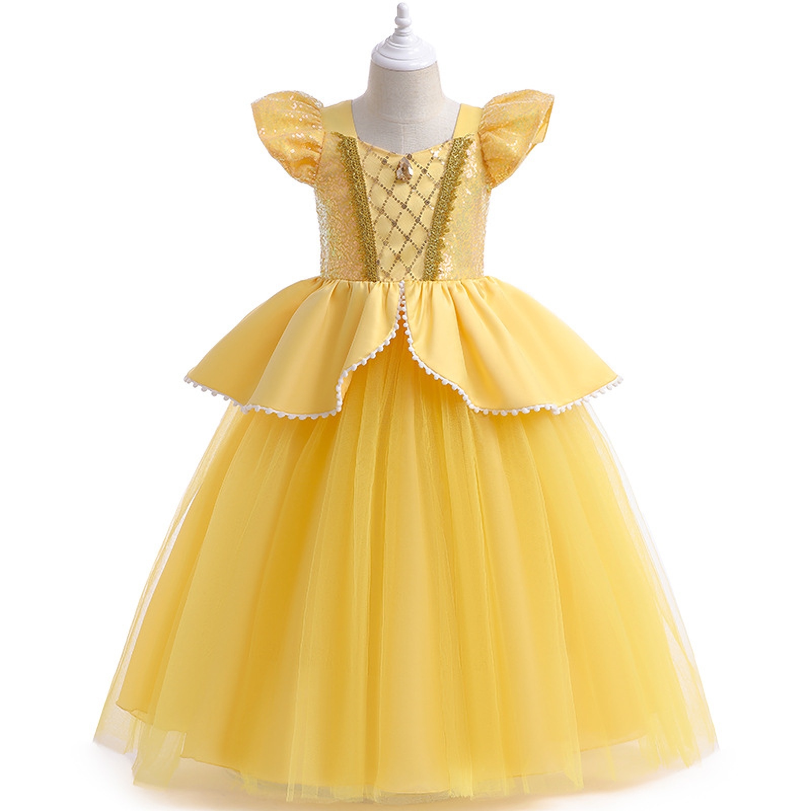 Little Girls Princess Dress Halloween Party Costume for Girls Dress Up ...