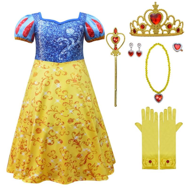 Little Girls Princess dress Birthday Party Costumes Halloween with ...