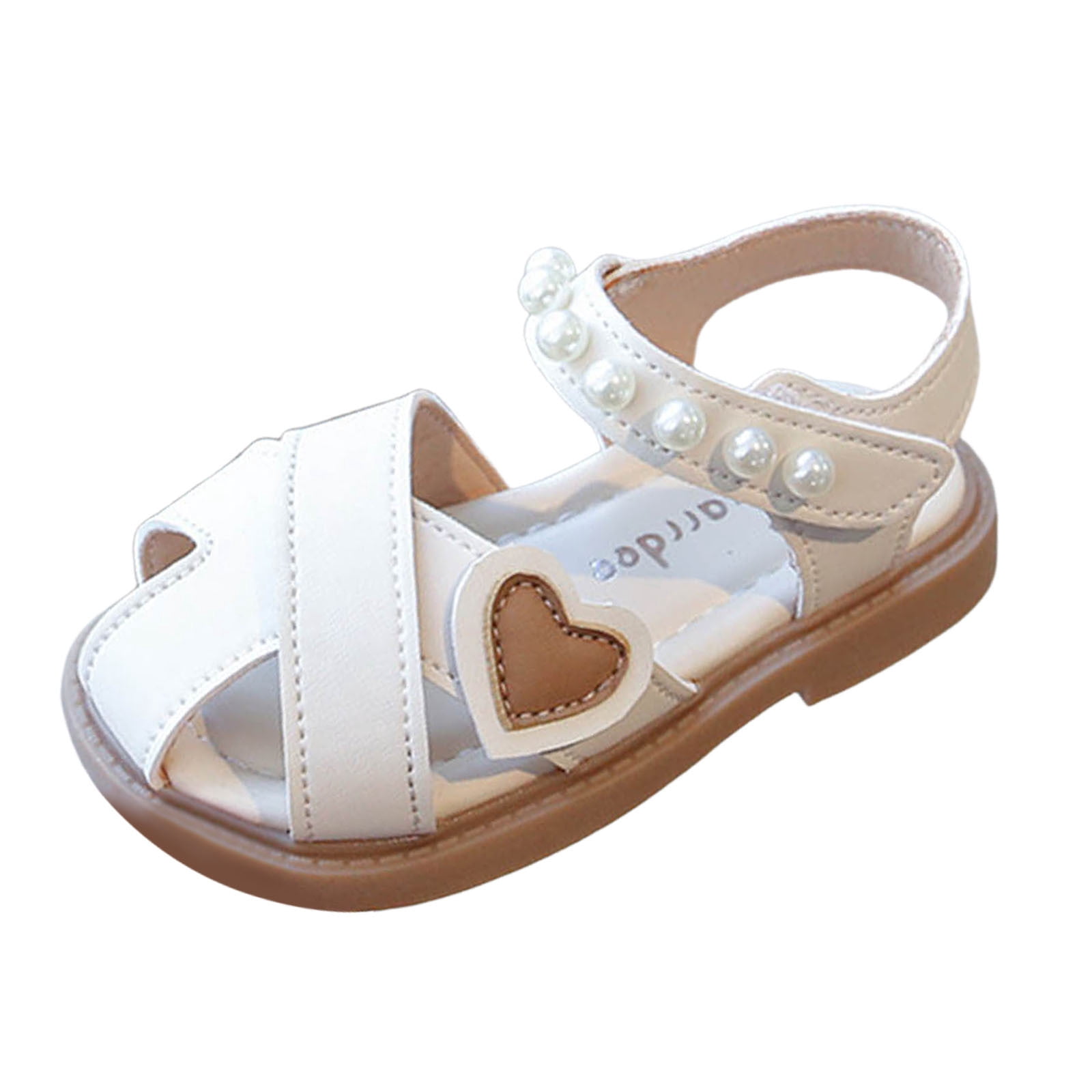 Little Girls Sandals Kids Outdoor Summer Footwear With Sole Lightweight ...