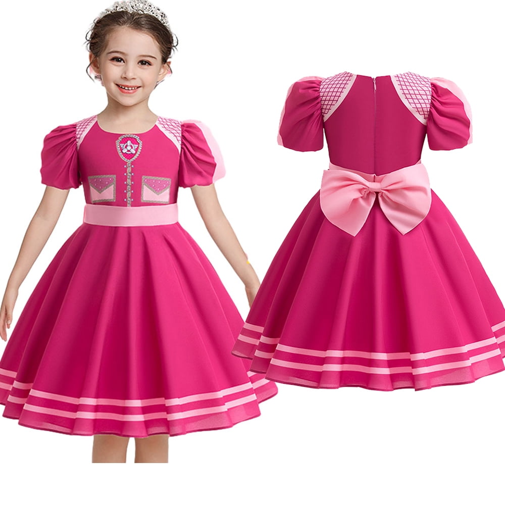 Little Girls Skye Princess Costume Fancy Birthday Cosplay Party Dress ...