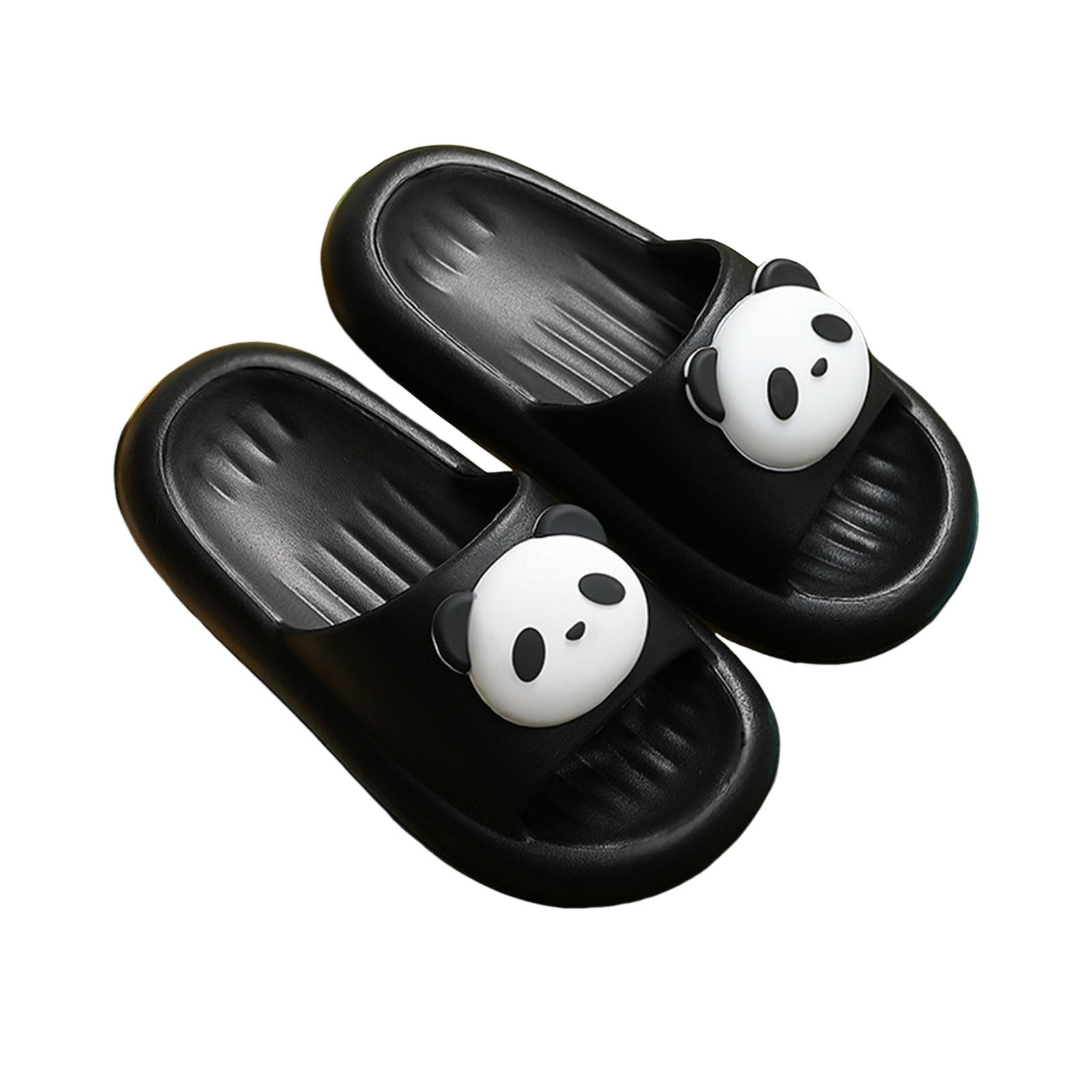 Little Girls Slippers Soft Eva Casual Panda Print Kids Shoes Size 5.5-6T - Walmart.com