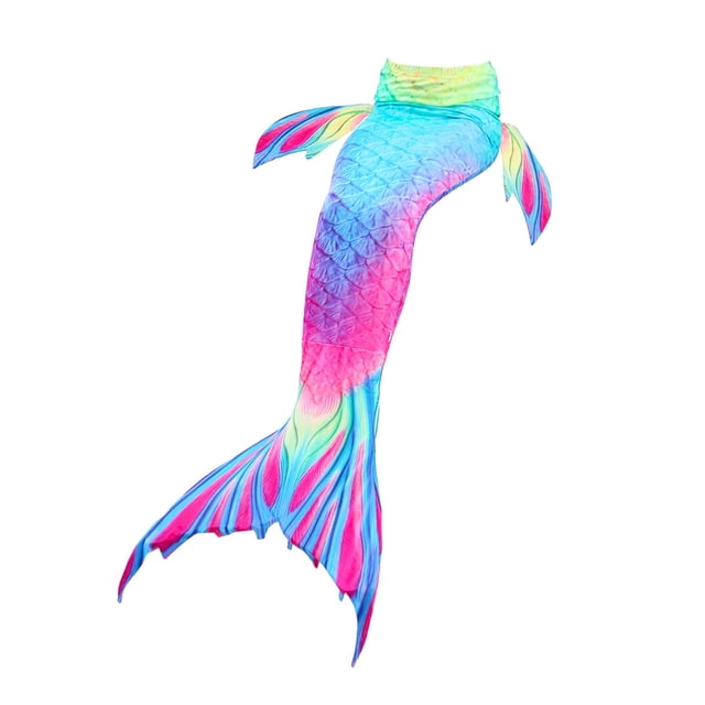 Little Girls Swimsuits 2025 Spring/Summer Swim Tail Size 8-9T - Walmart ...