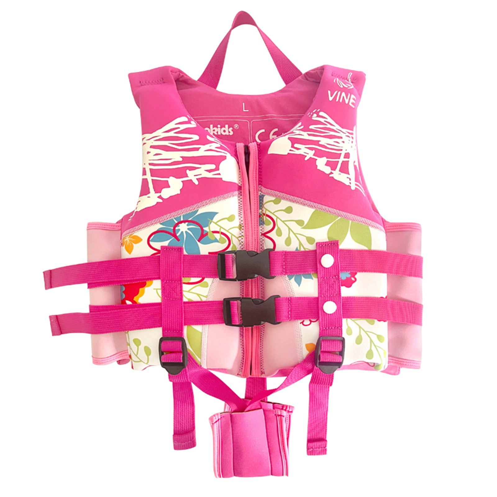Little Girls Swimwear Flotation Life Jacket Adjustable Belt Outdoor ...