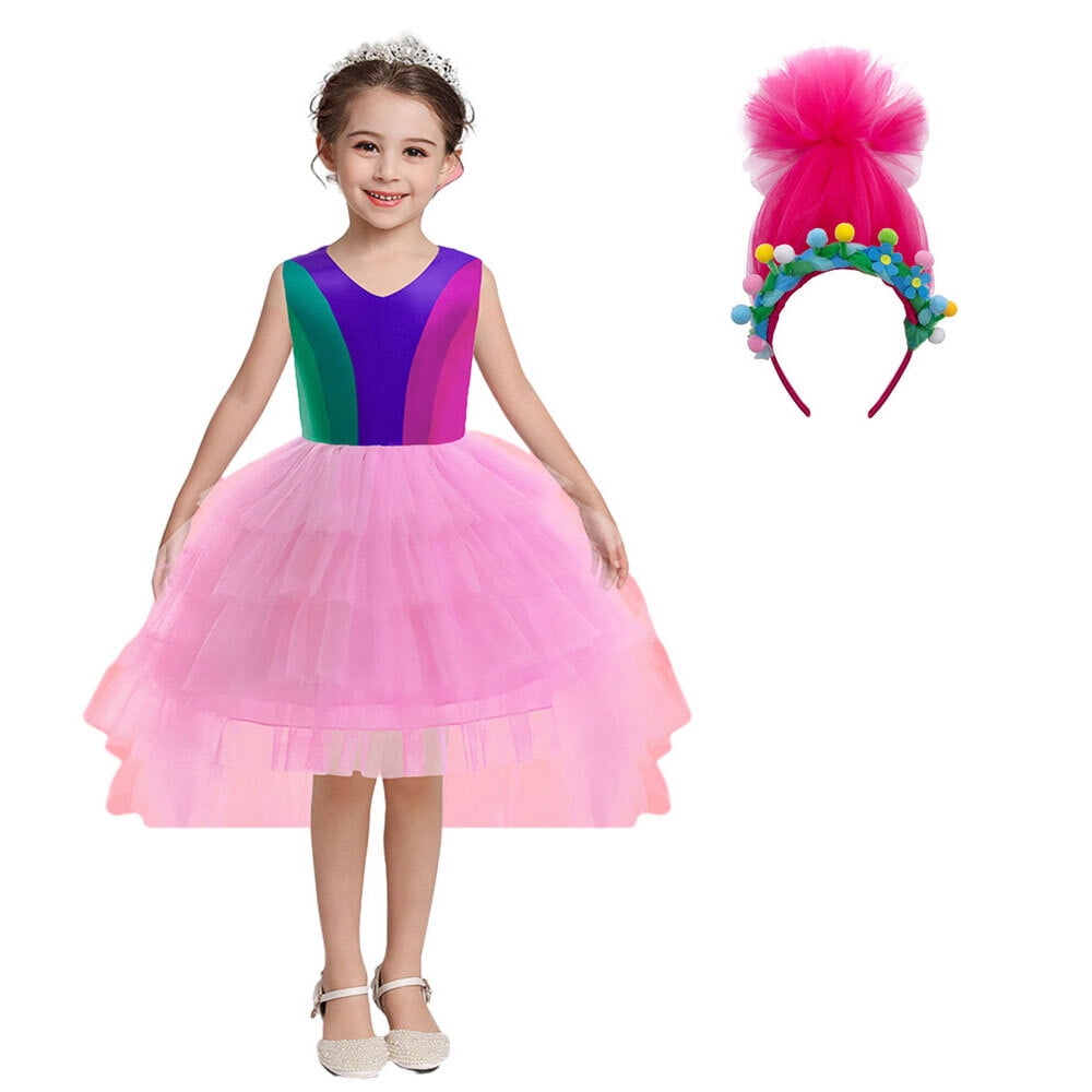Little Girls Cartoon Costume Princess Cosplay Birthday Tutu Dress, 12M ...