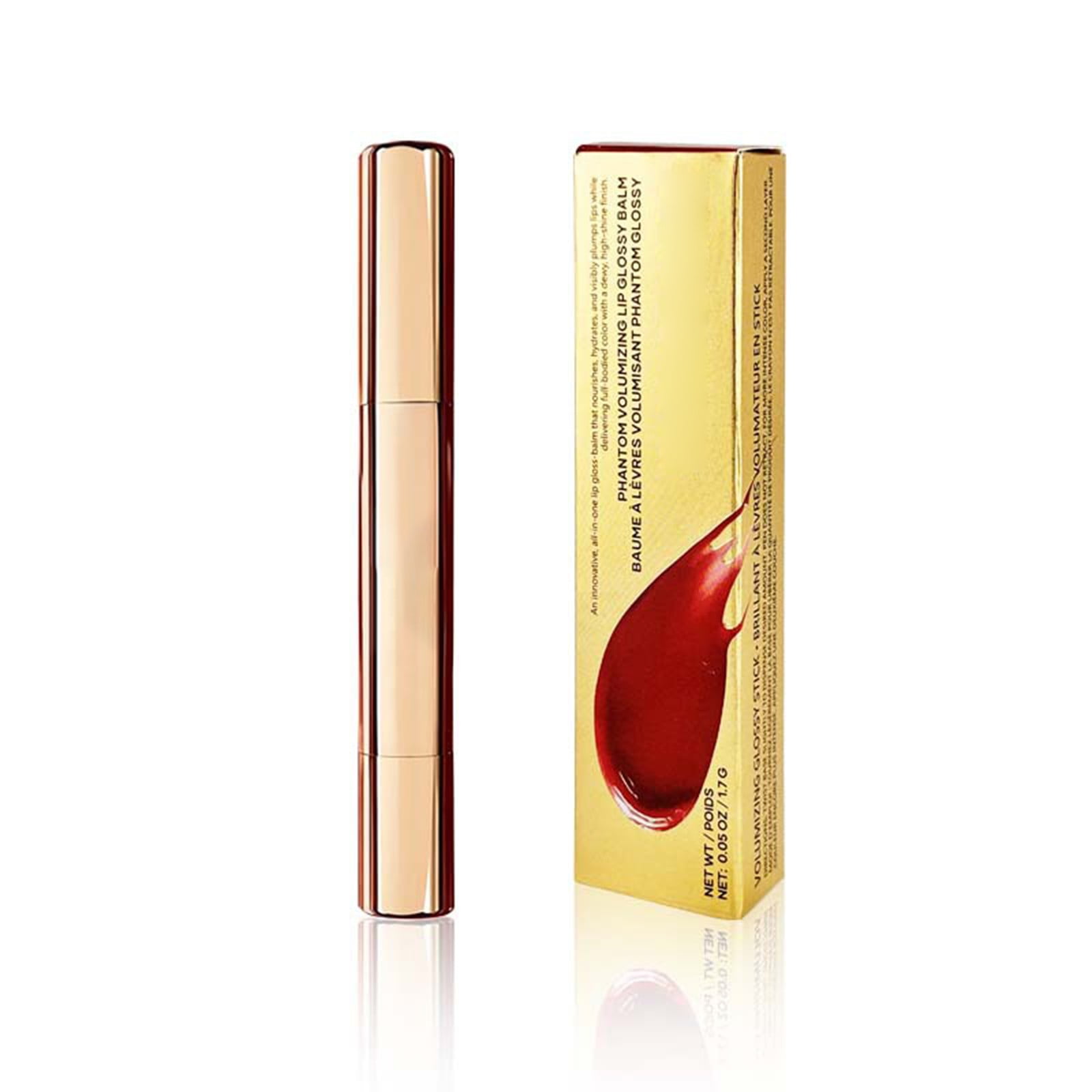 Little Gold Tube Lipstick Lip Balm Moisturizing Long Lasting Lipstick ...