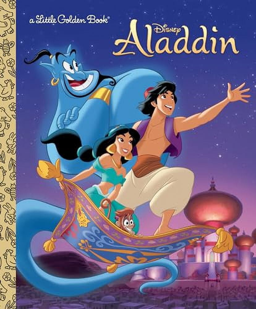 Little Golden Book: Aladdin (Disney Aladdin) (Hardcover) - Walmart.com