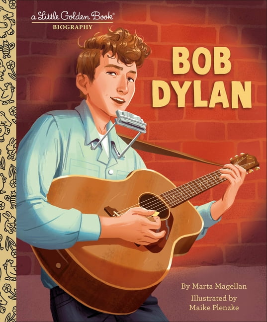 Little Golden Book Biographies Bob Dylan: A Little Golden Book ...