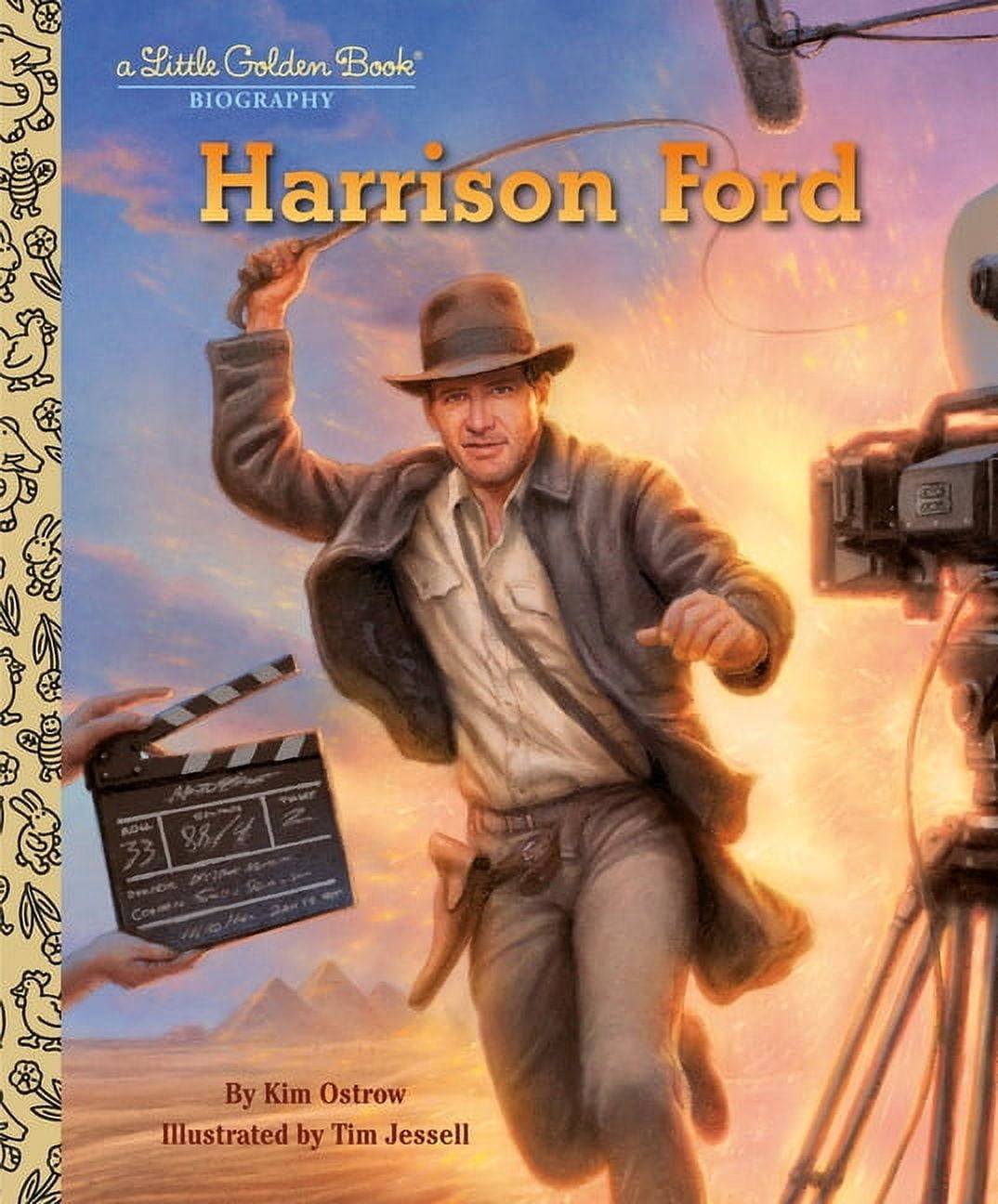 Little Golden Book Biographies Harrison Ford: A Little Golden Book ...