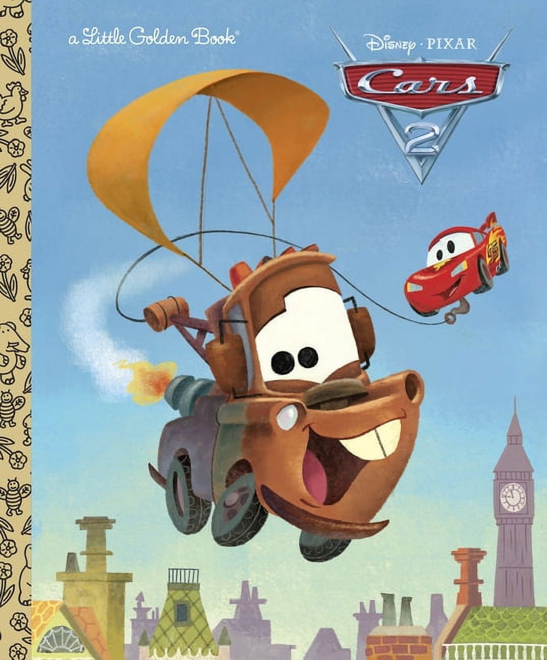 Little Golden Book Cars 2, (Hardcover) - Walmart.com