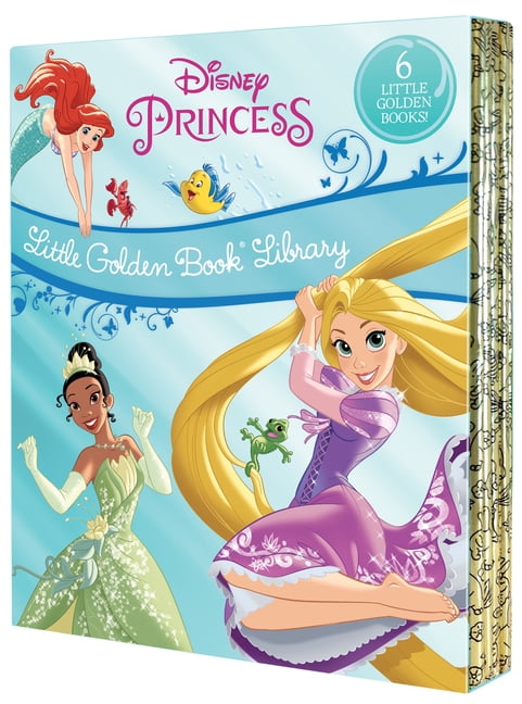Little Golden Book Disney Princess Little Golden Book Library -- 6 ...