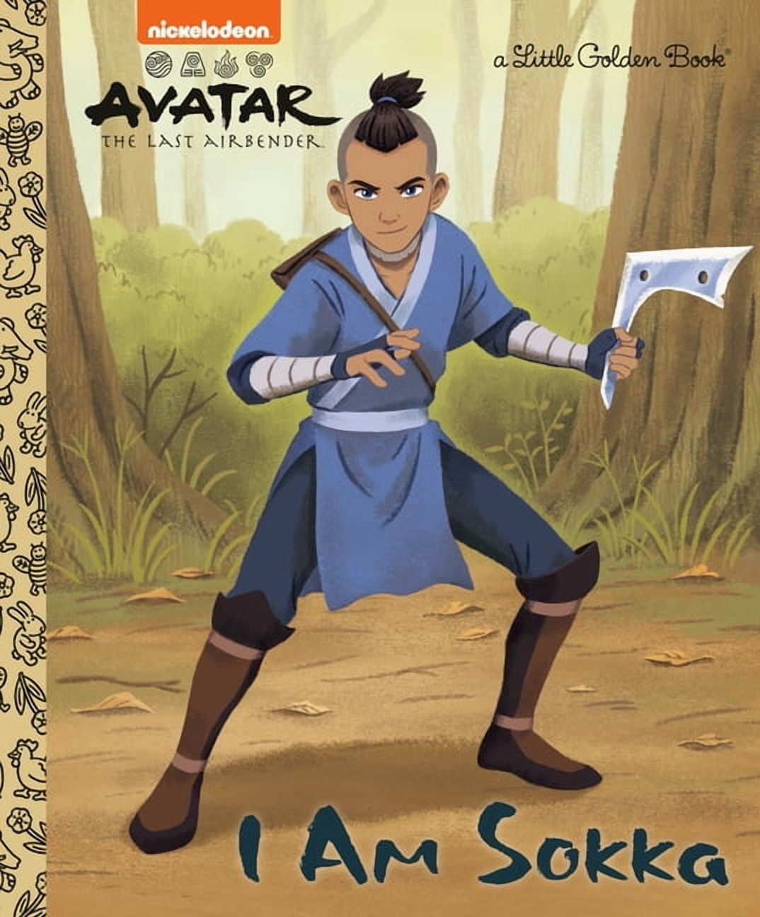 Little Golden Book I Am Sokka (Avatar: The Last Airbender), (Hardcover ...