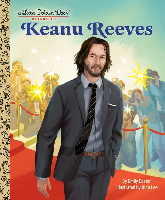 Little Golden Book Biographies Keanu Reeves: A Little Golden Book ...