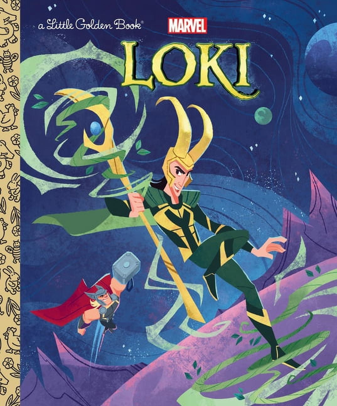 Little Golden Book: Loki Little Golden Book (Marvel) (Hardcover ...