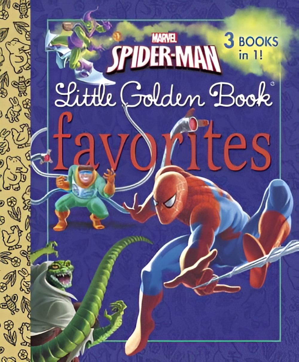 Little Golden Book Marvel Spider-Man Little Golden Book Favorites ...