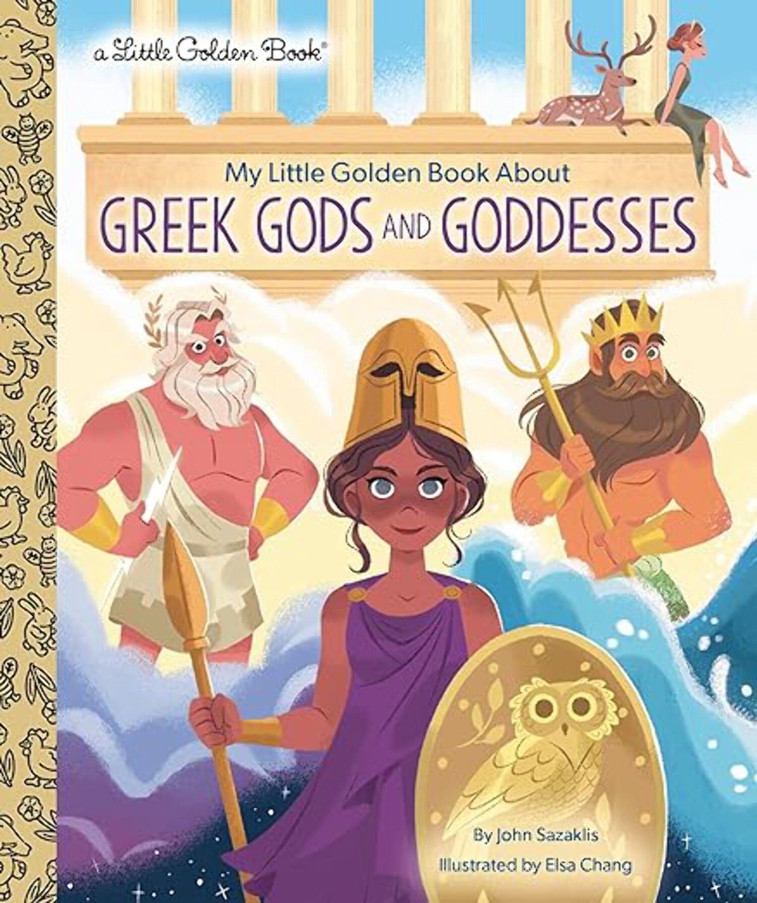 Little Golden Book: My Little Golden Book About Greek Gods and ...