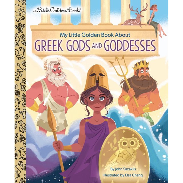 Little Golden Book: My Little Golden Book About Greek Gods and ...