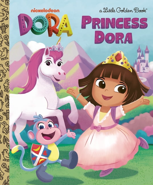Little Golden Book Princess Dora, (Hardcover) - Walmart.com