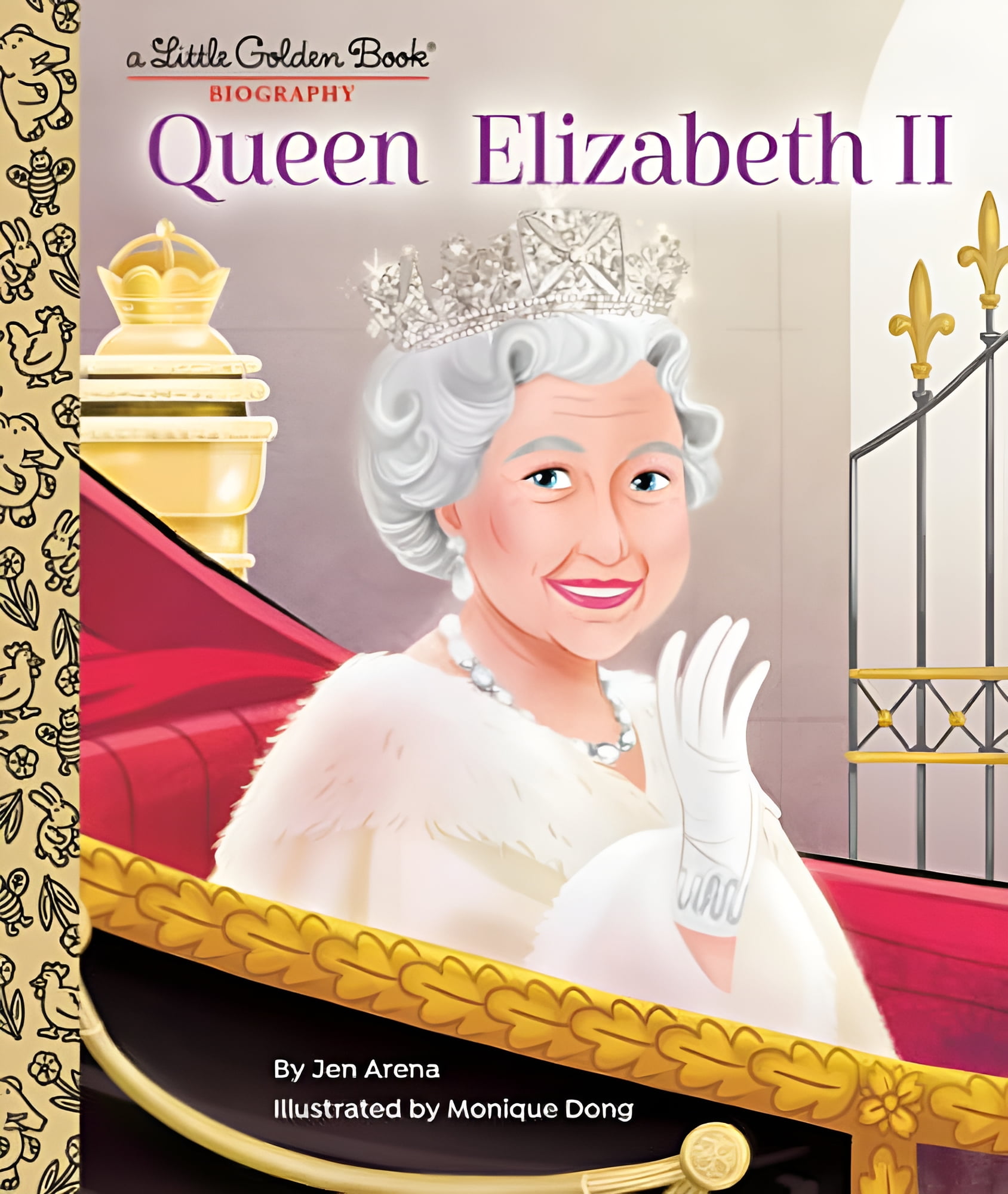 Little Golden Book: Queen Elizabeth II: A Little Golden Book Biography ...