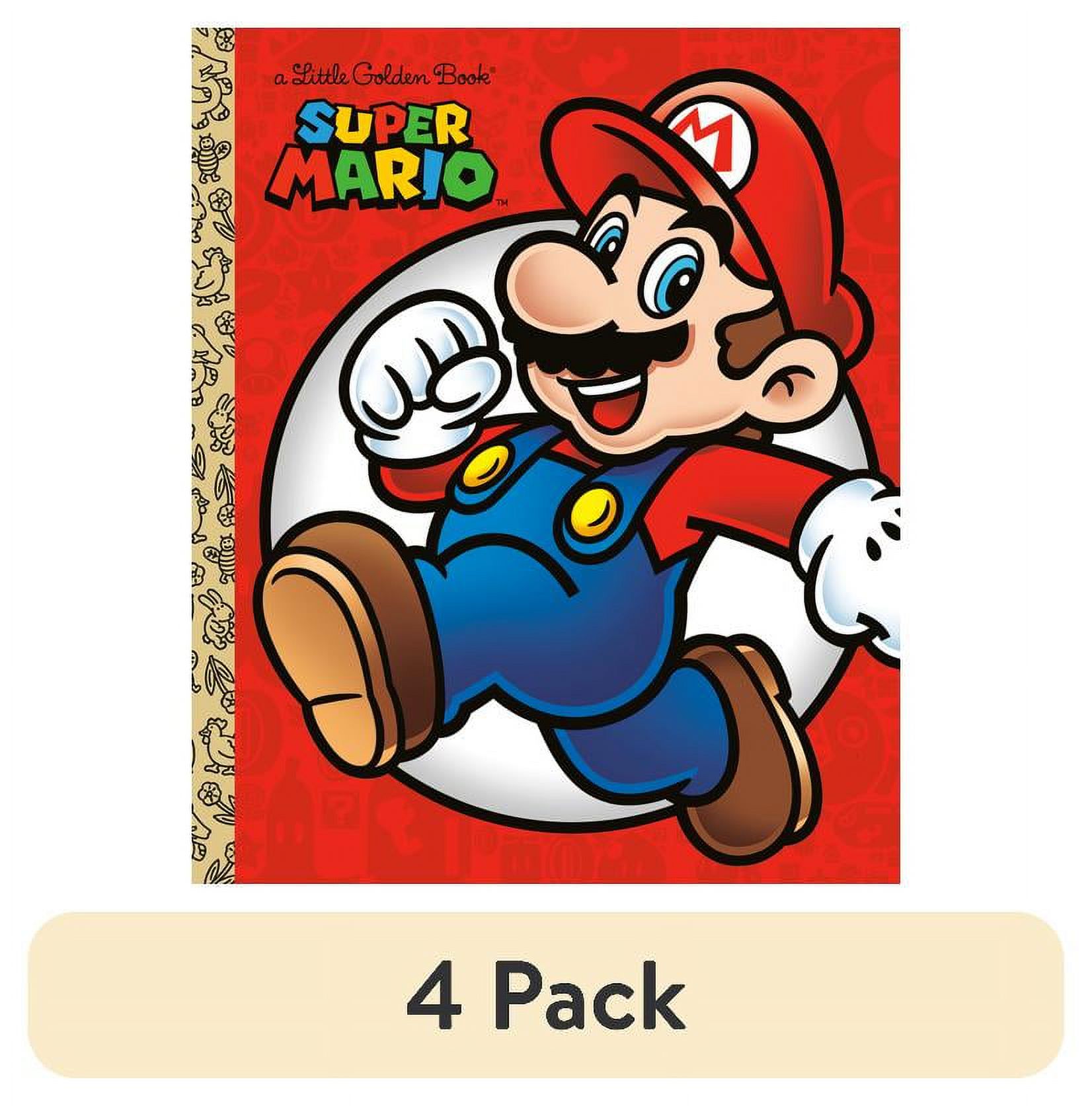 (4 pack) Little Golden Book: Super Mario Little Golden Book (Nintendo ...