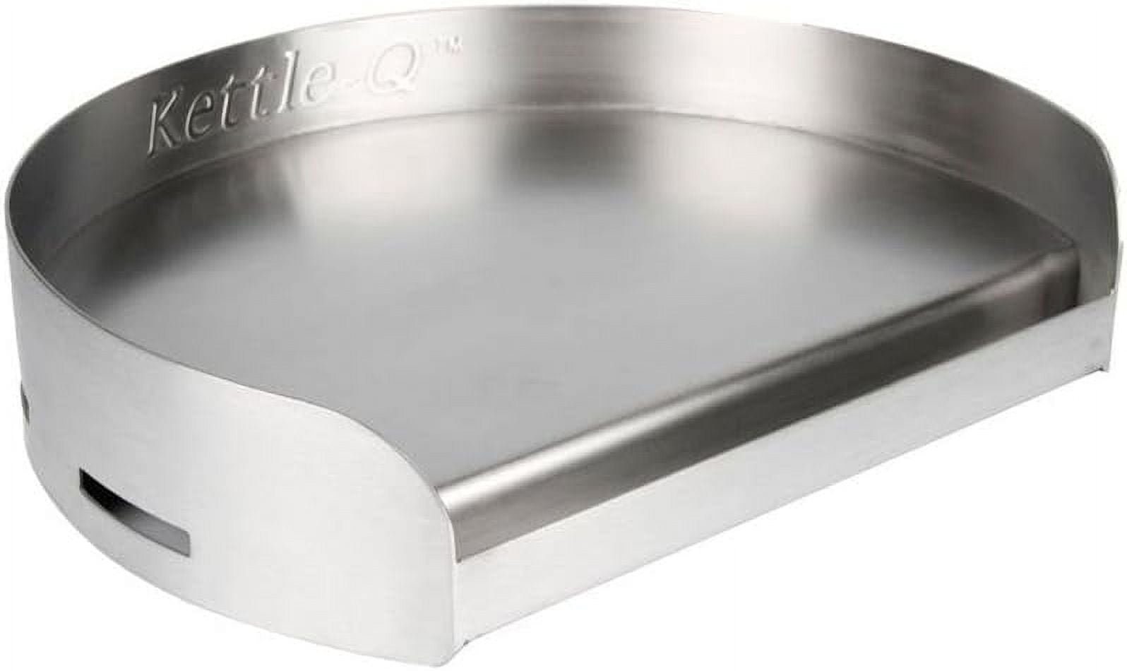 Little Griddle KQ-17-R Stainless Steel Outdoor BBQ Griddle, 17 x 14 ...