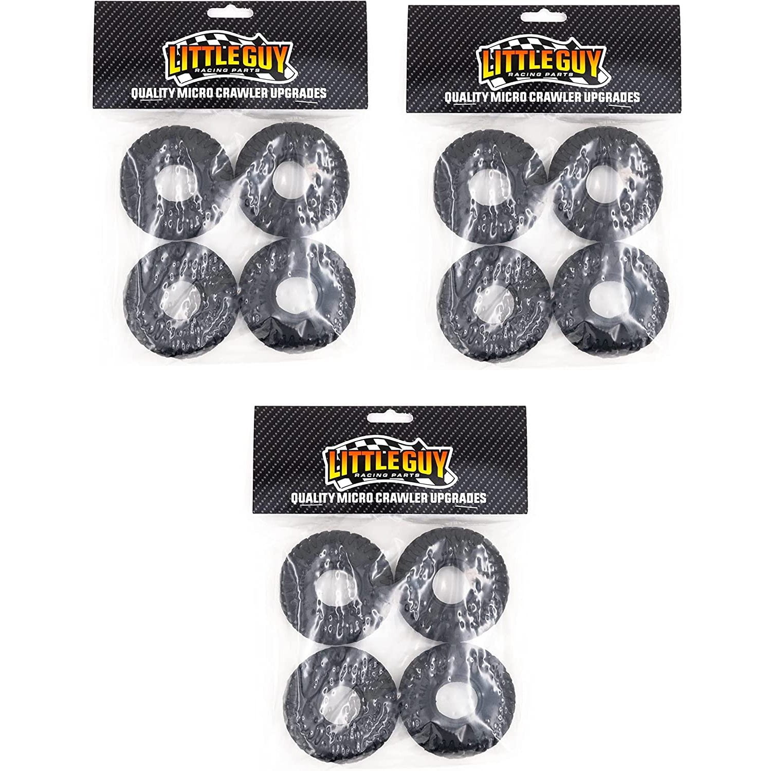 Little Guy Racing Parts Trail King, Swamp King, Gripper RC Car 1" Inch ...