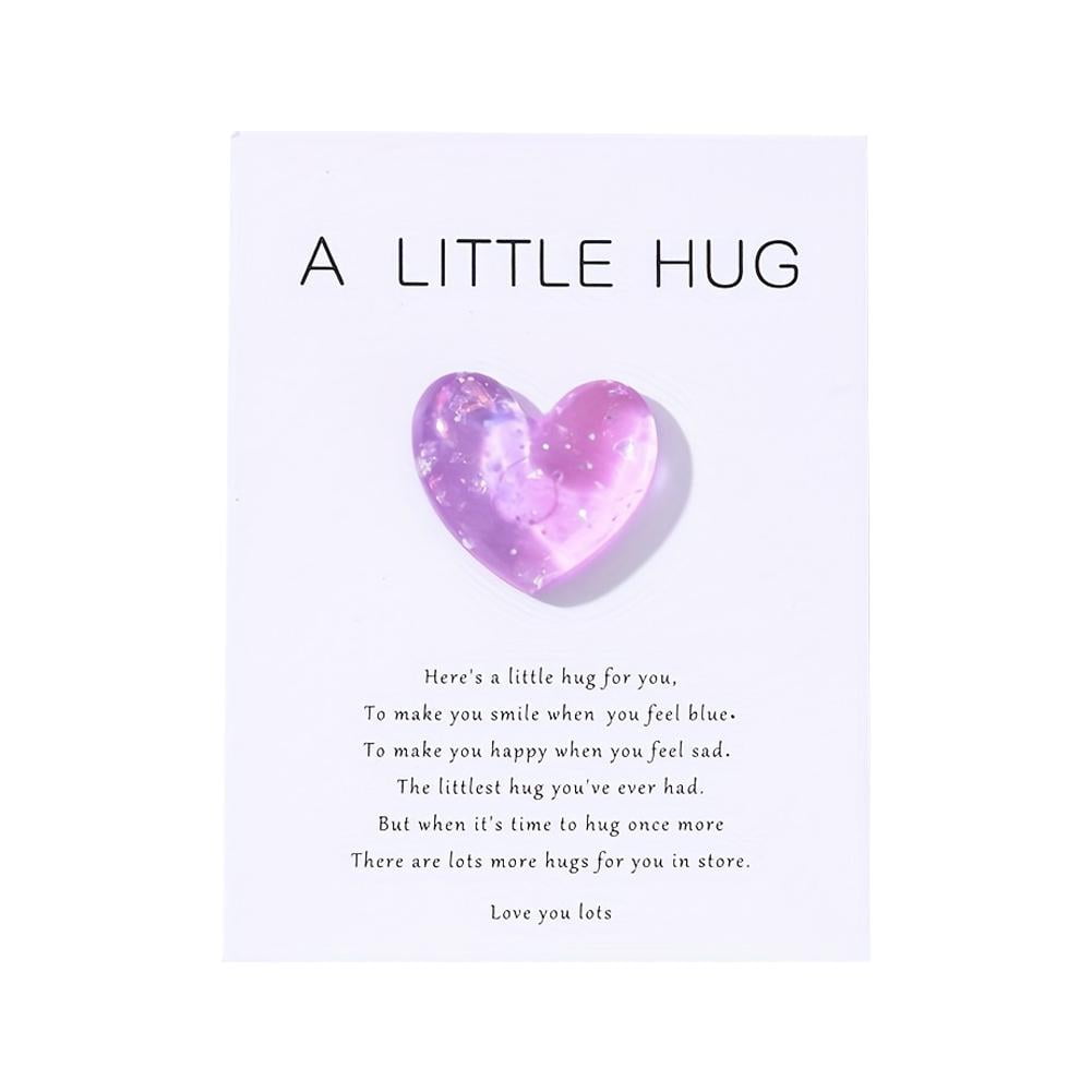 Little Heart Pocket Hug Token Greeting Card Keepsake For Family Friend ...