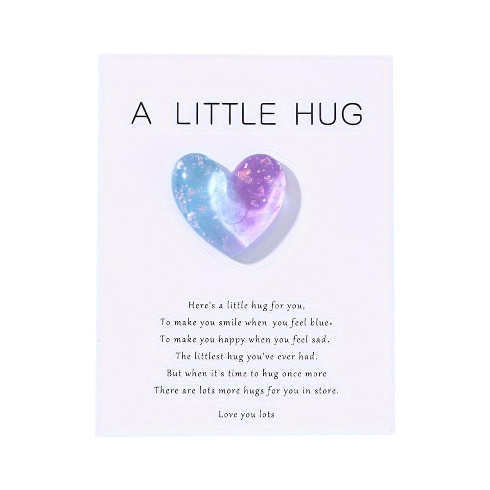 Little Heart Pocket Hug Token Greeting Card Keepsake For Family Friend ...