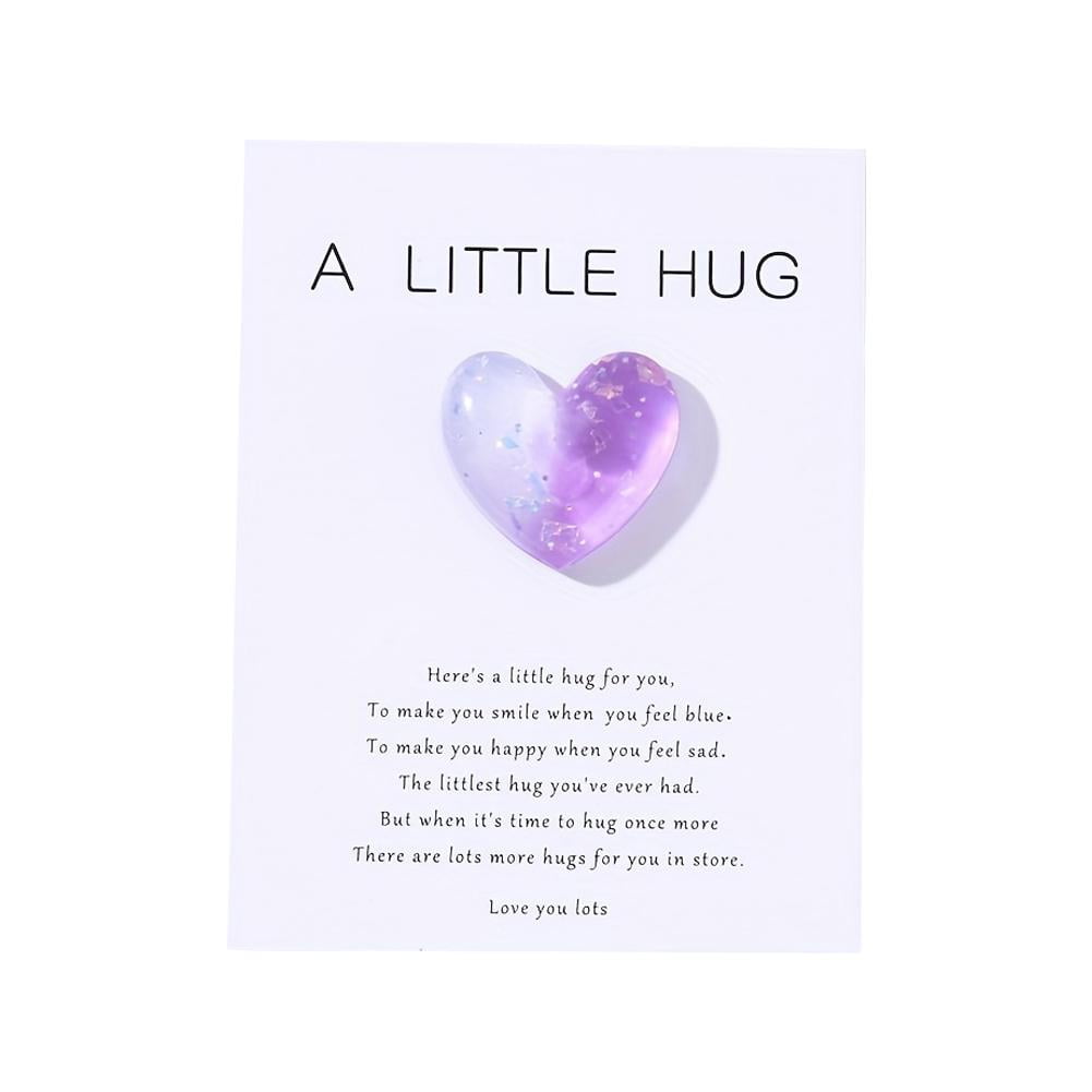 Little Heart Pocket Hug Token Greeting Card Keepsake for Family Friend ...