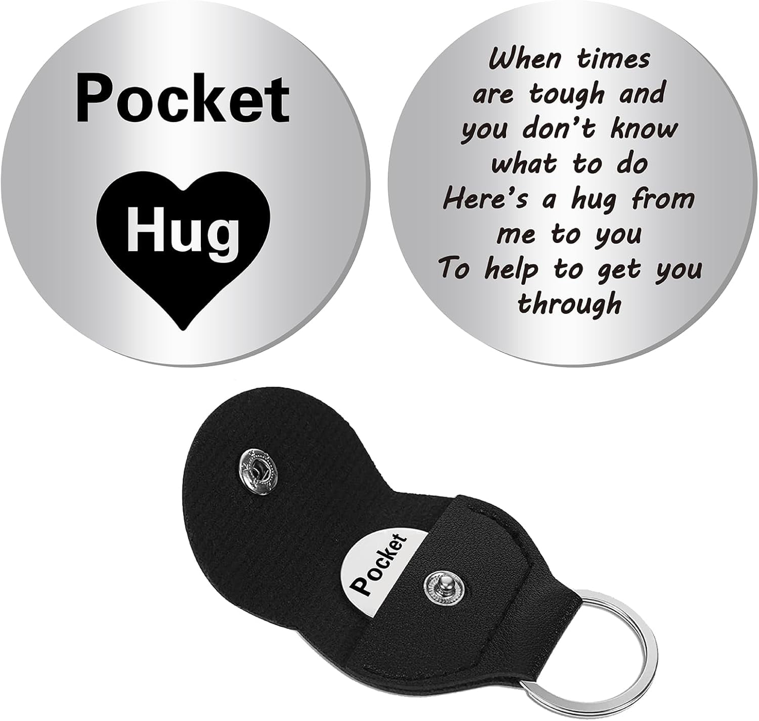 Little Heart Pocket Hug Token Long Distance Relationship Keepsake ...