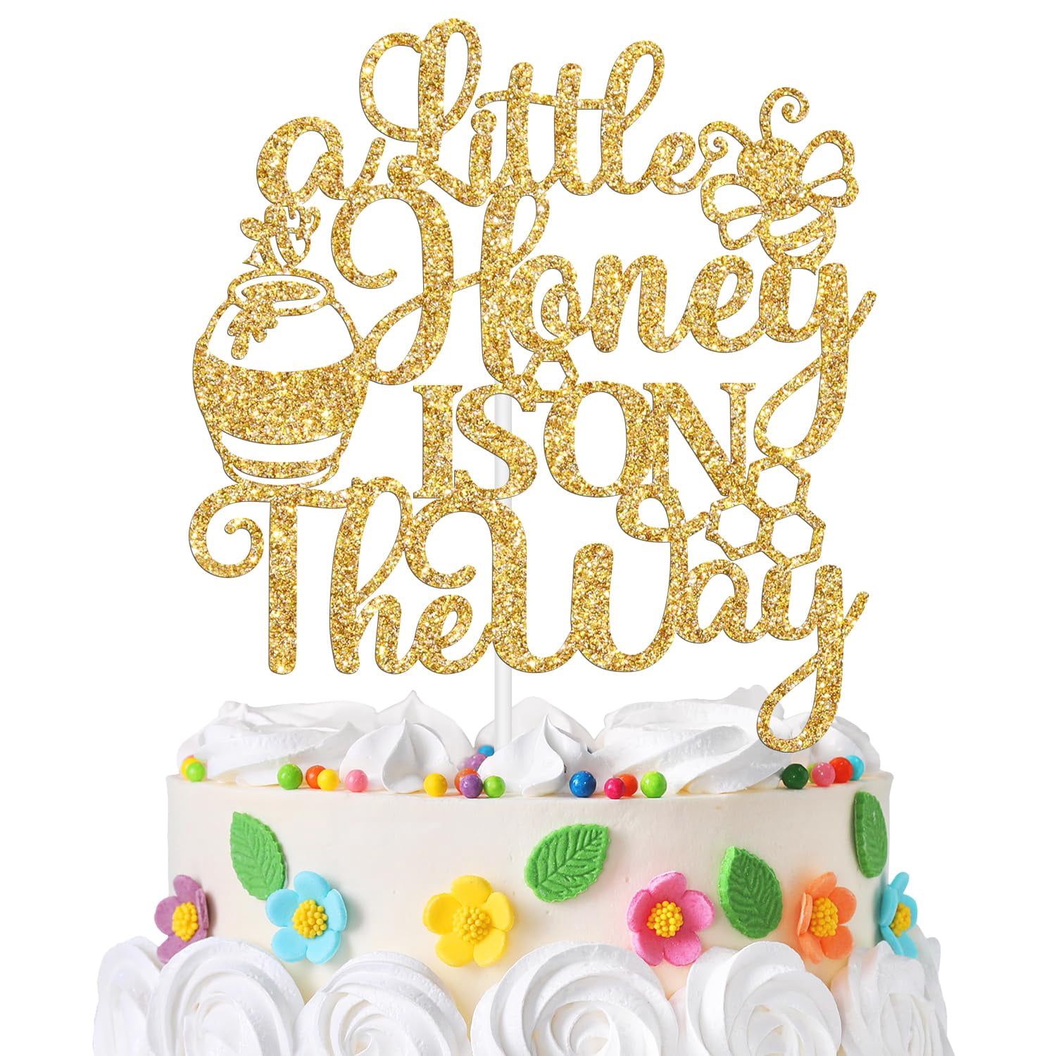 A Little Honey FEV6 is on the Way Cake Topper, Oh Babee/Welcome Little ...