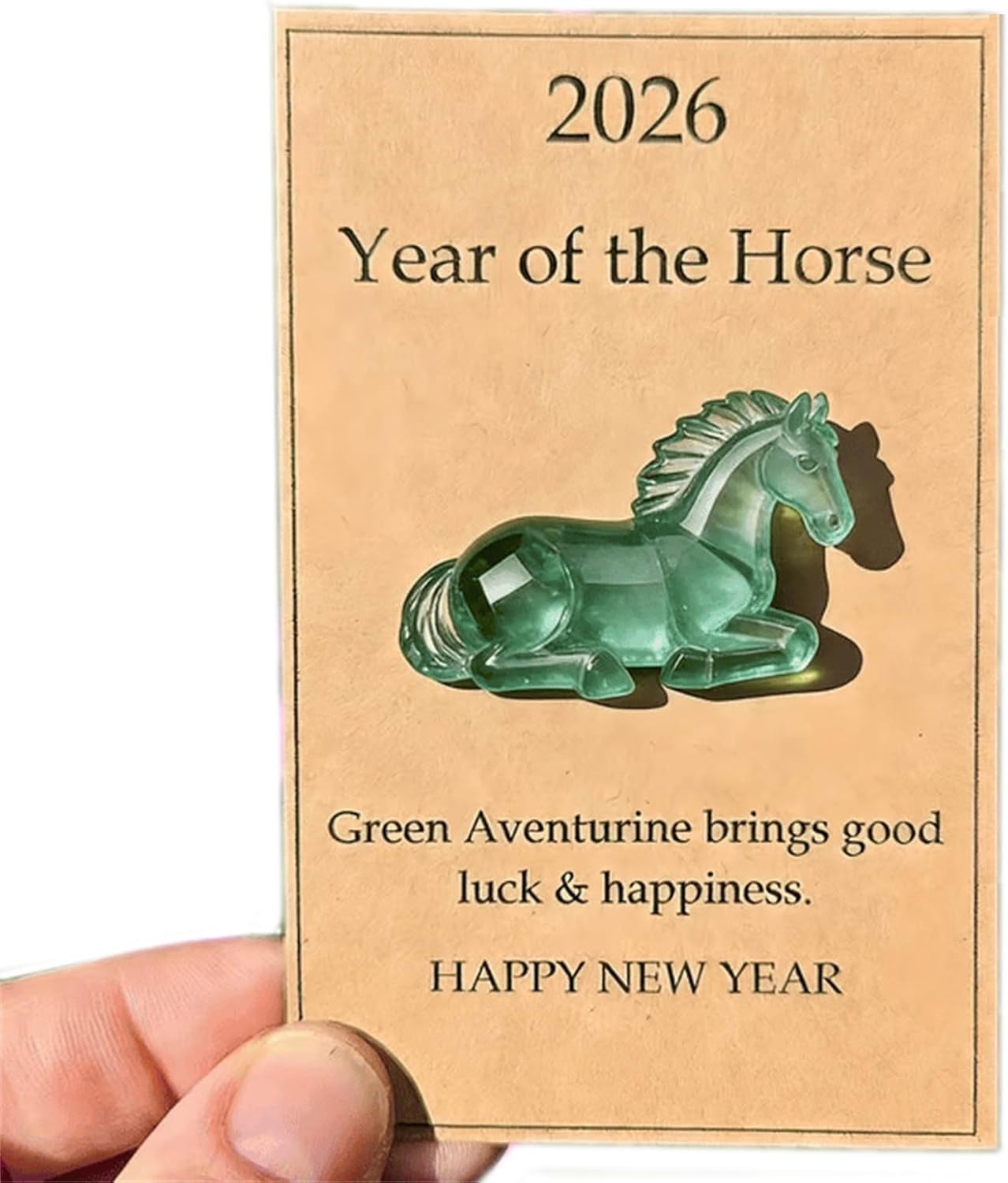 Little Horse Pocket Hug, Lucky Crystal Horse A Symbol of Strength New ...