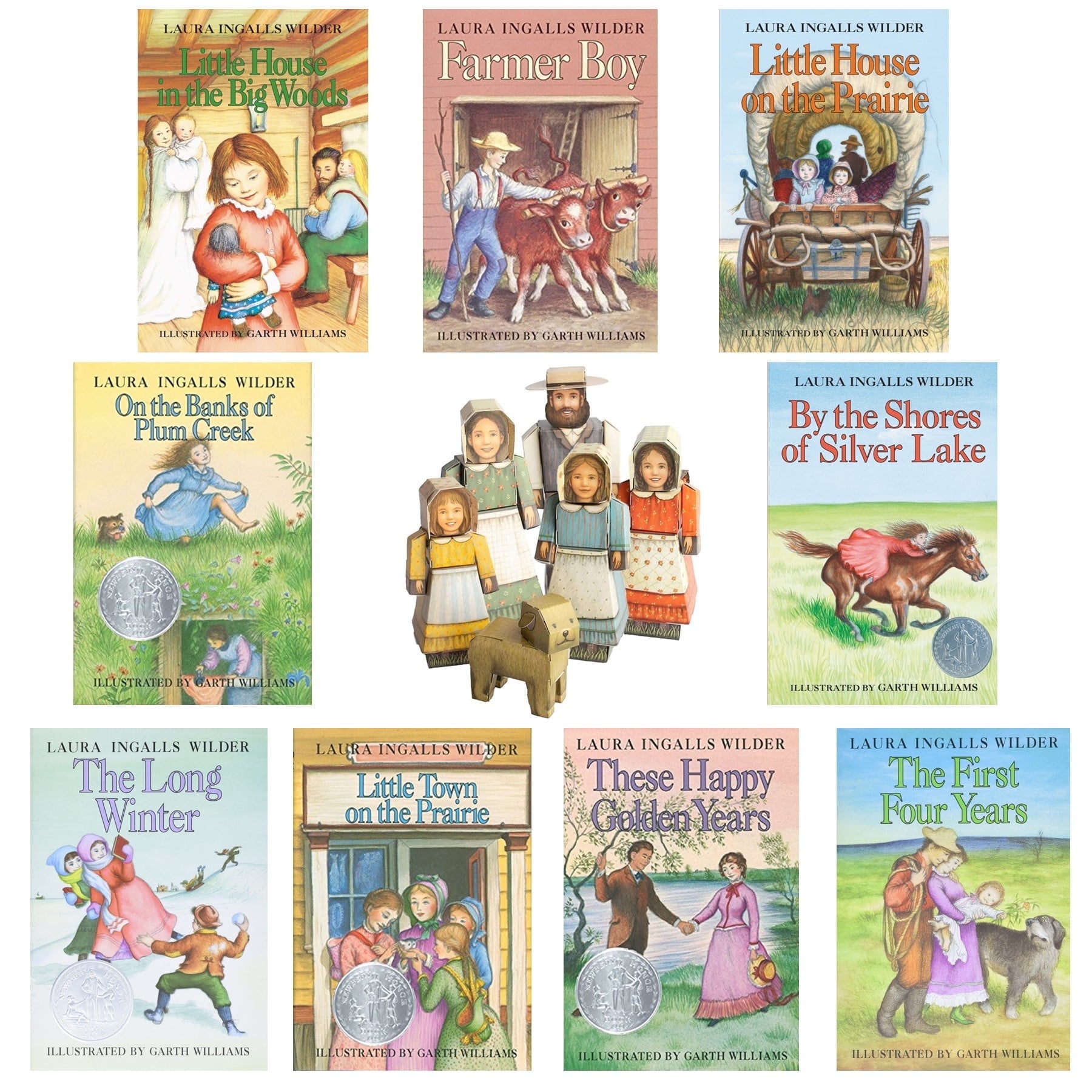 Little House Collector Set Includes Nine Hardcover Books by Laura ...