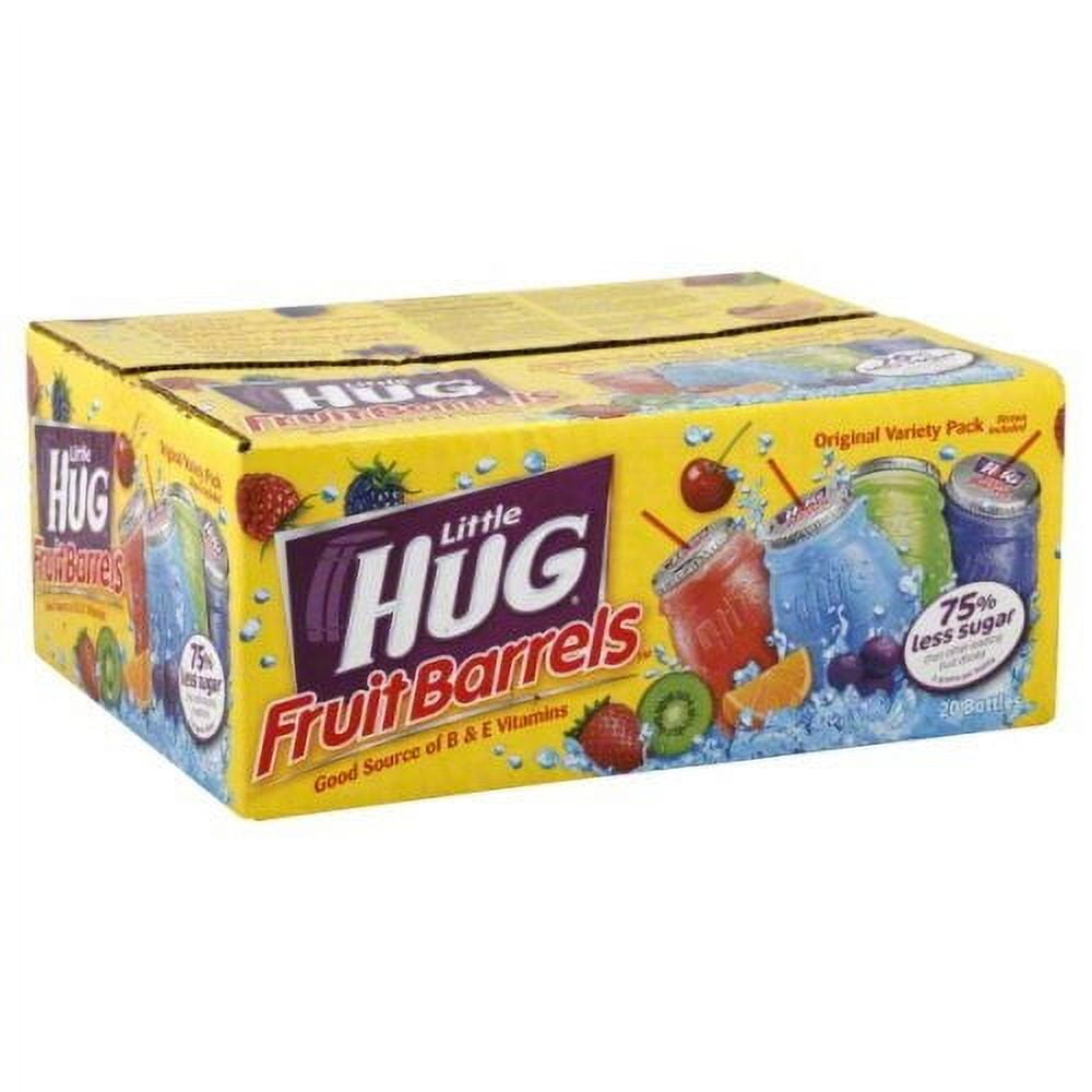 Little Hug Original Variety Pack Fruit Barrels Fruit Drinks 2 Pack ...