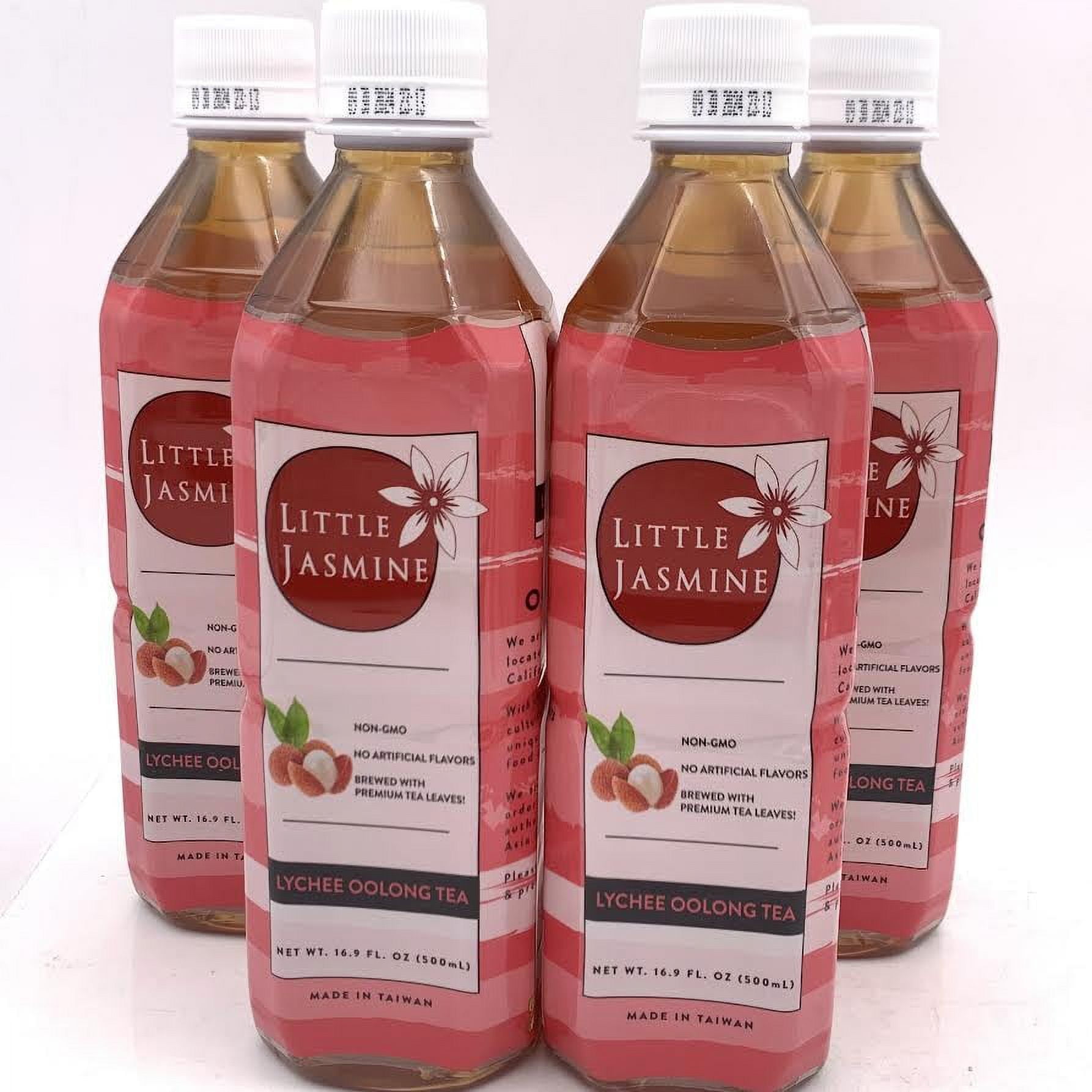 Little Jasmine - Lychee Oolong Tea 500mlX4bottle - Walmart.com